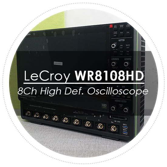 [신품] WaveRunner WR8108HD 8채널, 1GHz 고화질 오실로스코프 텔레다인르크로이 Teledyne LeCroy ...