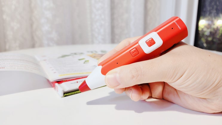 책육아템 레인보우 세이펜 CR3-4BS로 5살 스스로 독서 도전! : 네이버 블로그