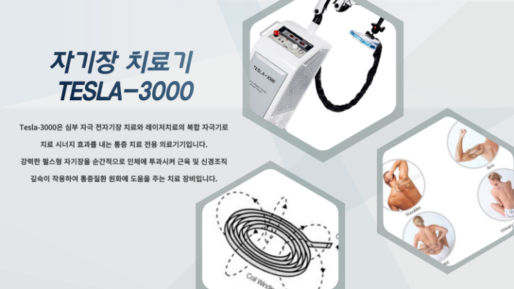 자기장치료기 TESLA-3000 : 네이버 블로그
