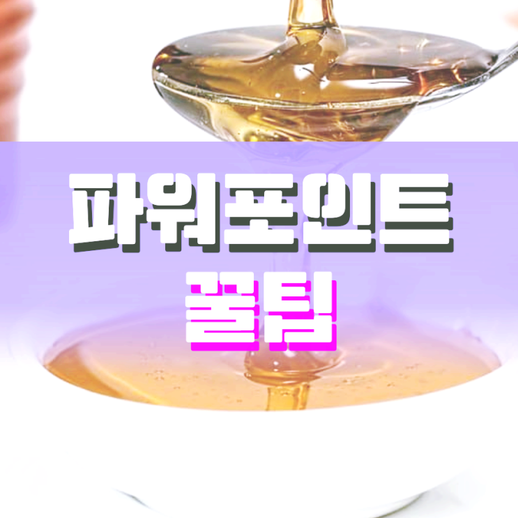 파워포인트 활용하기 좋은 꿀팁들 네이버 블로그