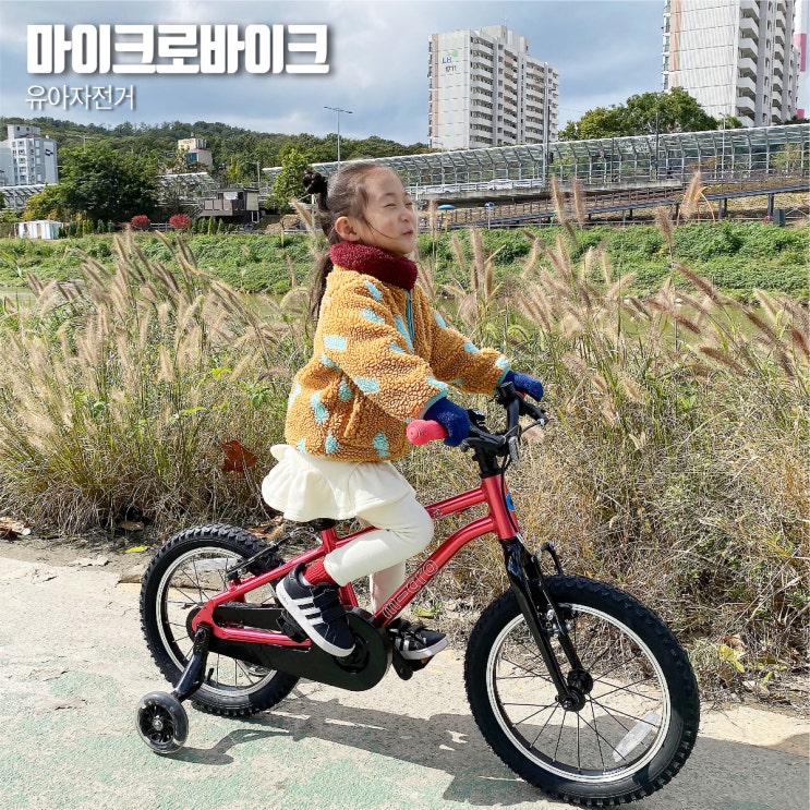 어린이자전거 마이크로바이크 16인치 4살 유아자전거 조카선물 추천 네이버 블로그