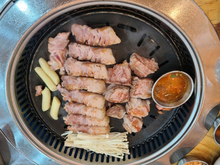 대전 관저동 고기맛집 맛찬들 왕소금구이 육즙 팡팡 숙성고기 네이버 블로그