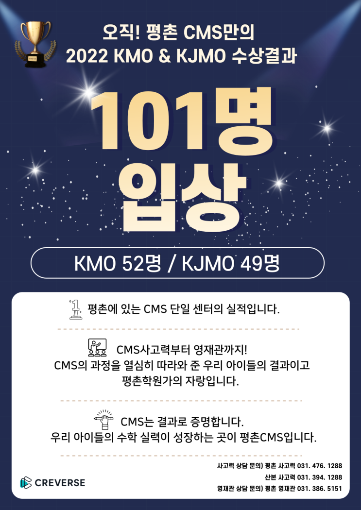 [평촌CMS] 2022KMO/KJMO 수상실적 : 네이버 블로그