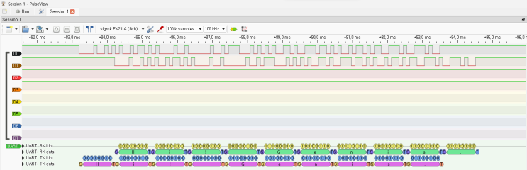 8ch 24Mhz 로직 분석기 사용법 with PulseView : 네이버 블로그