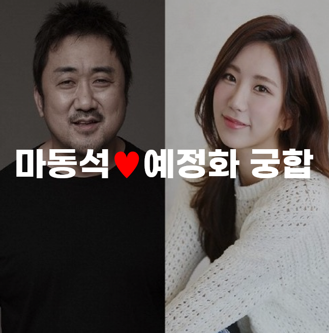 마동석 예정화 궁합, 잘 살까? : 네이버 블로그