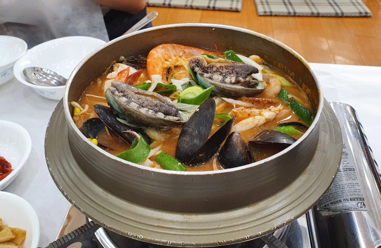 대천 해수욕장 맛집 해물 뚝배기 전문점 서해바다 후기 네이버 블로그