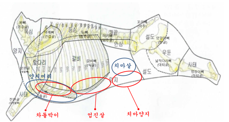 완벽 이해할 수 있는 소고기 부위 공부 3탄 양지 사태 네이버 블로그