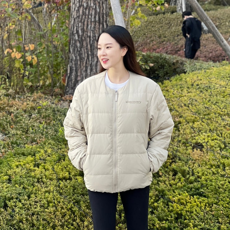 디스커버리 경량패딩 픽토르 U 여성 패딩 추천 네이버 블로그