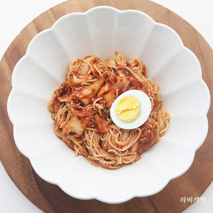 백종원 비빔국수 양념장 만들기 김치 비빔국수 레시피 만드는법 국수삶는법 네이버 블로그