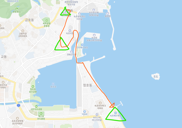 속초여행1 프리미엄 버스 속초중앙시장 베니키아호텔산과바다대포항20221015 네이버 블로그