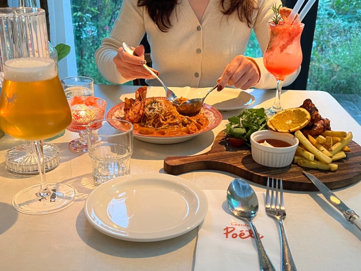 상수역맛집 홍대 가든 포에트 파스타 맛있어요 네이버 블로그