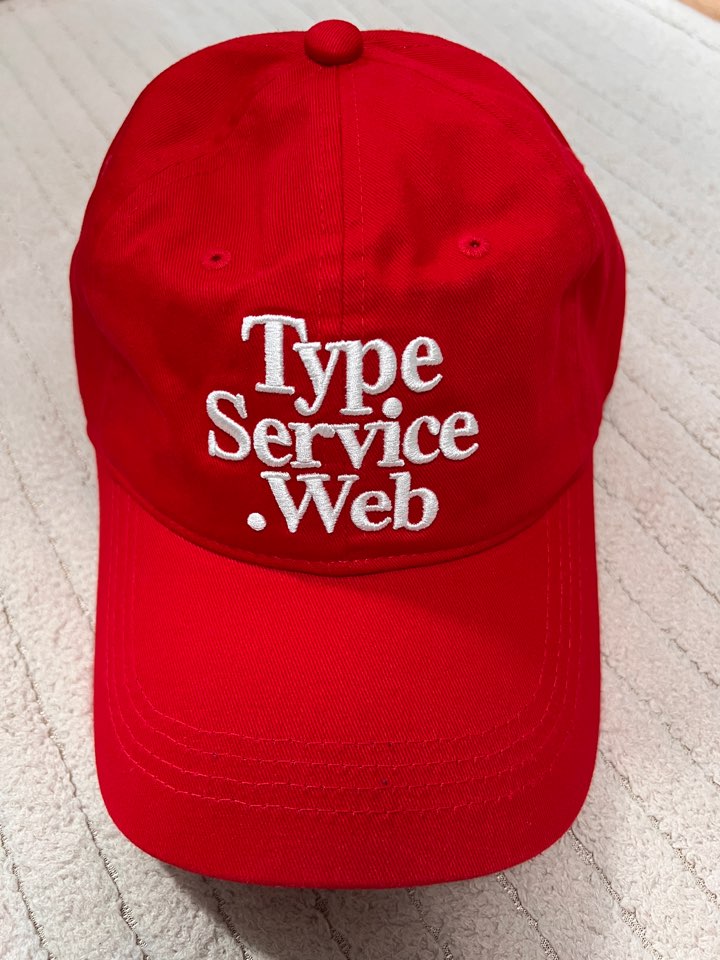 Typeservice(타입서비스)_wep cap (레드) : 네이버 블로그