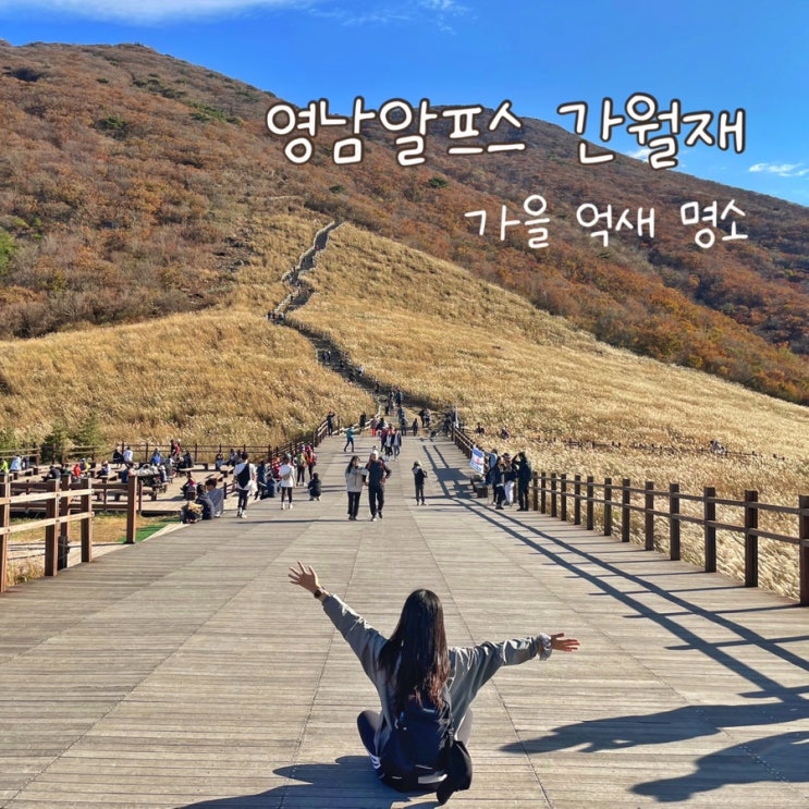 가을 억새 명소 영남알프스 간월재 쉬운코스 등린이의 찐후기 네이버 블로그