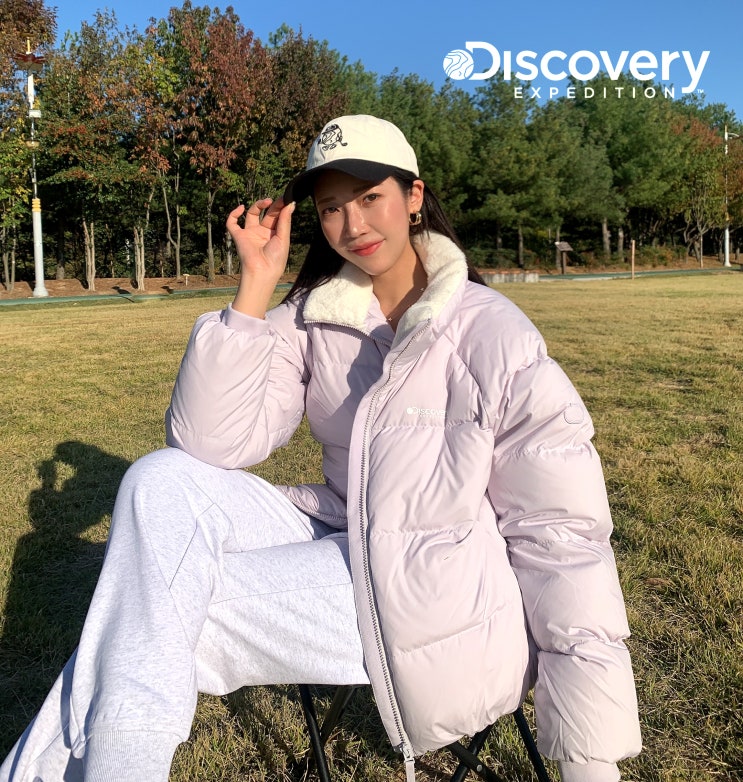 겨울 아우터 추천 세련된 디스커버리 우먼스 여성 숏패딩 And 모자 코디 네이버 블로그