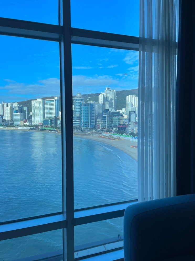 부산바다뷰호텔숙소광안리오션뷰호캉스애견동반오션투헤븐호텔조식솔직후기 네이버 블로그