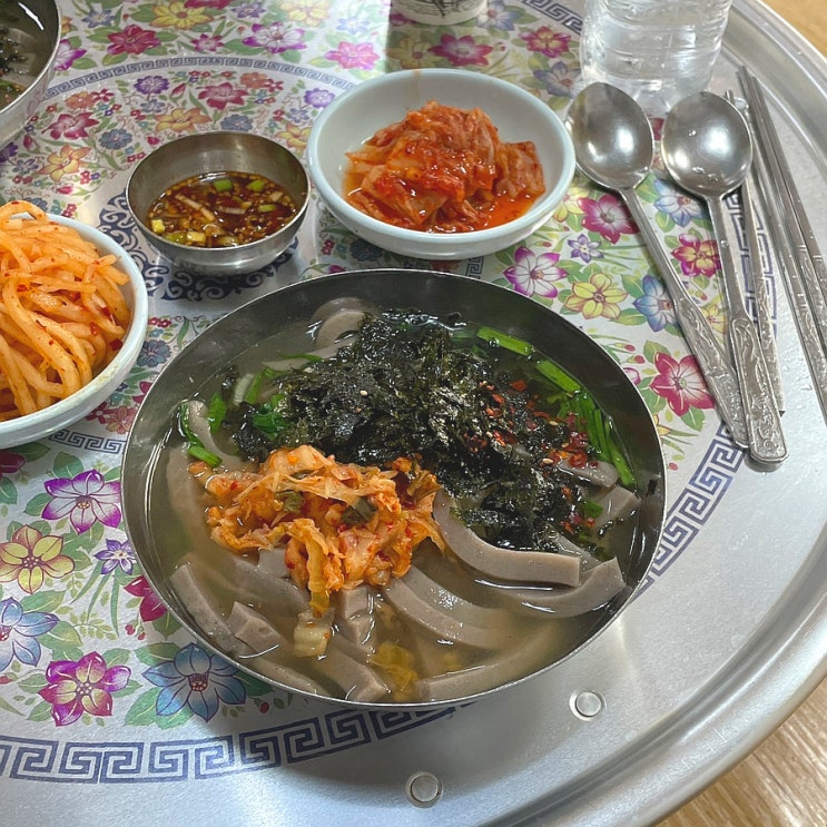 대구맛집달서구맛집 월광수변공원 건강식 메밀묵밥 할매묵집 Feat 백종원 님아 그 시장을 가오 대구편 네이버 블로그