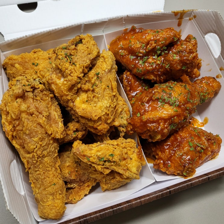 전주 송천동 치킨 당신은지금치킨이땡긴다 송천점 바삭바삭최고 : 네이버 블로그