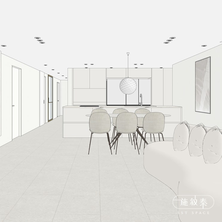 [3D Modeling 074] 아파트 실내 리모델링 송도 글로벌캠퍼스 푸르지오 42평 세련된 화이트 집 꾸미기 : 네이버 블로그