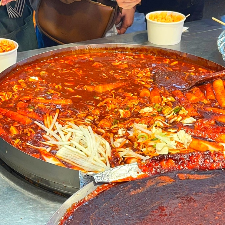 종로 광장시장 추천메뉴 무 떡볶이 맛집 강가네떡볶이 네이버 블로그