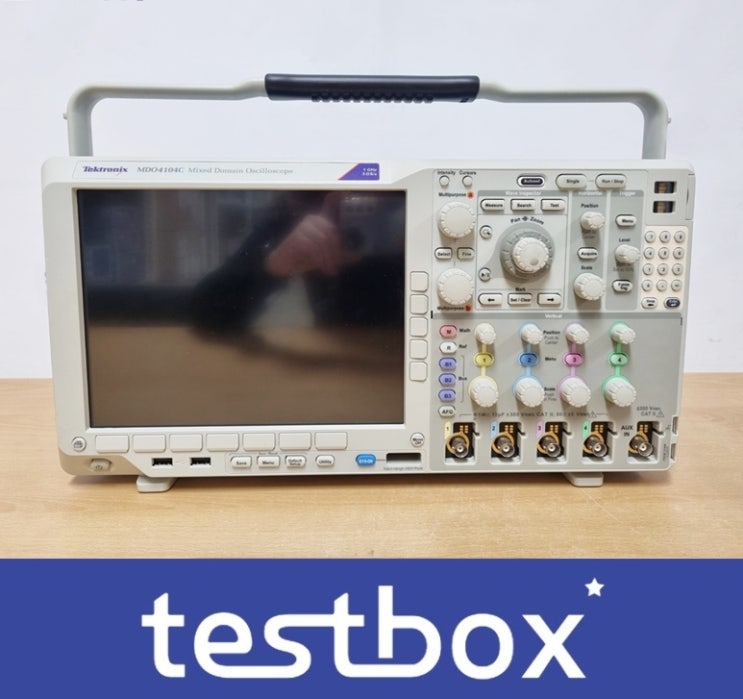 중고오실로스코프 렌탈/대여 - Tektronix 텍트로닉스 MDO4104C Mixed Domain Oscilloscope ...
