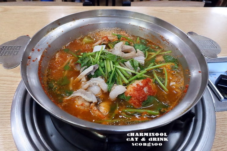 성수동 맛집 성수아구찜 뚝섬역서울숲역 해물요리 전문 식당 수요미식회 맛집 네이버 블로그