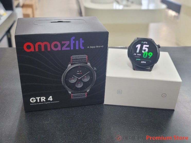 스마트워치 GTR4 체험 예약 어메이즈핏 시리즈 : 네이버 블로그