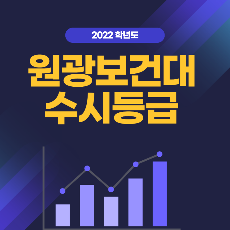 2022 원광보건대 수시등급 안내 네이버 블로그