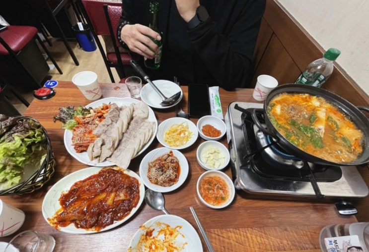 종로 장군굴보쌈 보쌈 시키면 오징어볶음 감자탕이 서비스 네이버 블로그