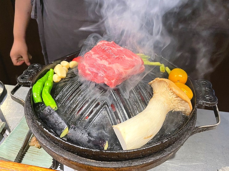 용산 양고기 맛집 야스노야지로 코스로 즐기는 양고기 오스스메 셋트 후기 네이버 블로그