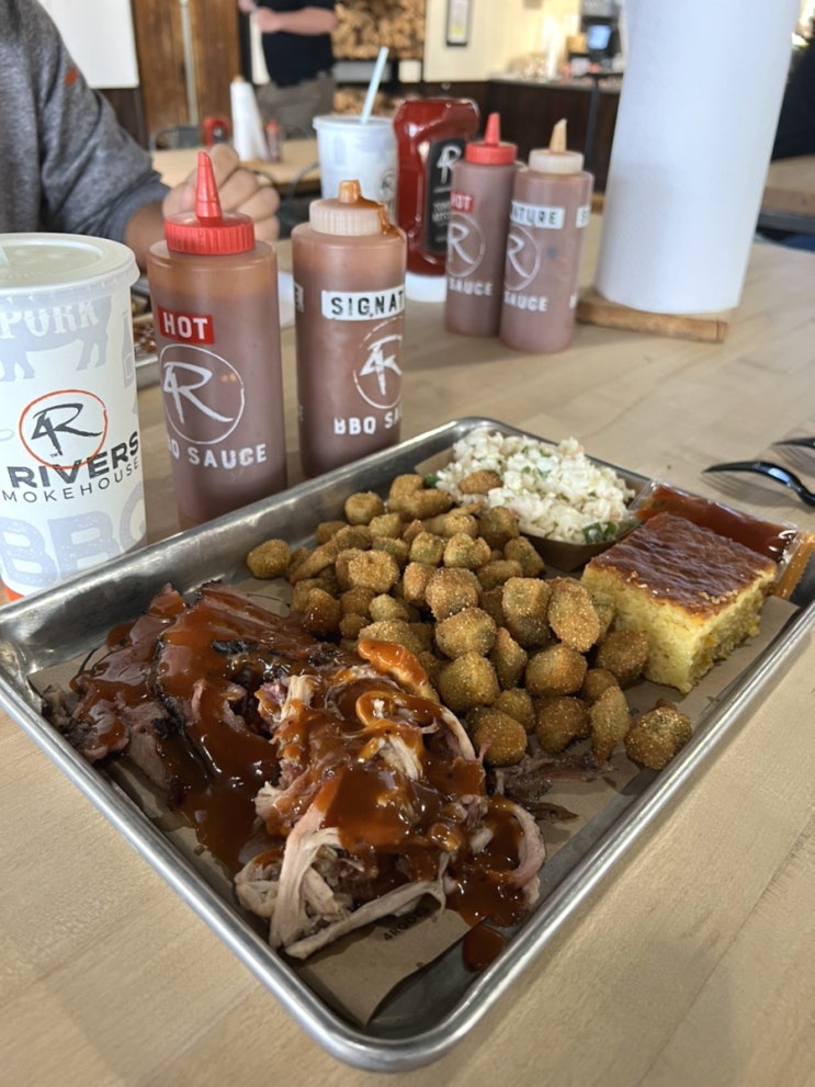 [올랜도] 20년 된 미국식 BBQ 현지인 맛집, 4 Rivers Smokehouse : 네이버 블로그