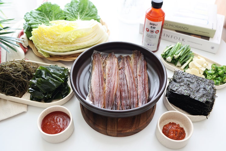 포항 과메기 택배 하모니 구룡포 과메기 먹는법 겨울 음식 이거죠~ 네이버 블로그