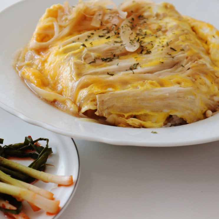 직장인 도시락 메뉴 10분 달걀덮밥 업그레이드 레시피로 준비해요 네이버 블로그