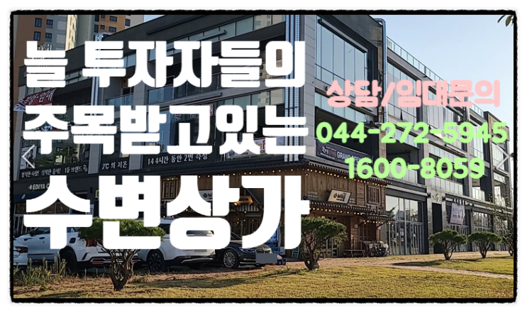 세종시 상가분양 3생활권 대평동 상가 시드니힐 네이버 블로그