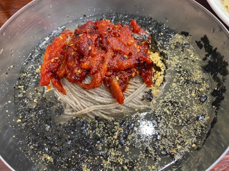 방배맛집 막국수계의 평양냉면 맛집 방배동 양양메밀막국수 미쉐린 가이드 서초 내방역 맛집 솔직 후기 주차정보 네이버 블로그