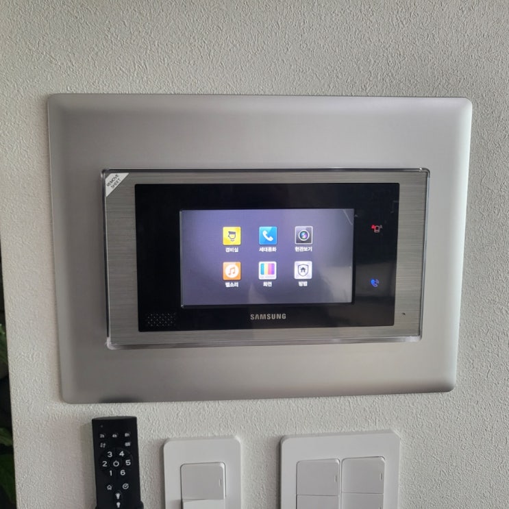 부산 괘법 한신2차아파트 인터폰 도어락 교체 : 네이버 블로그
