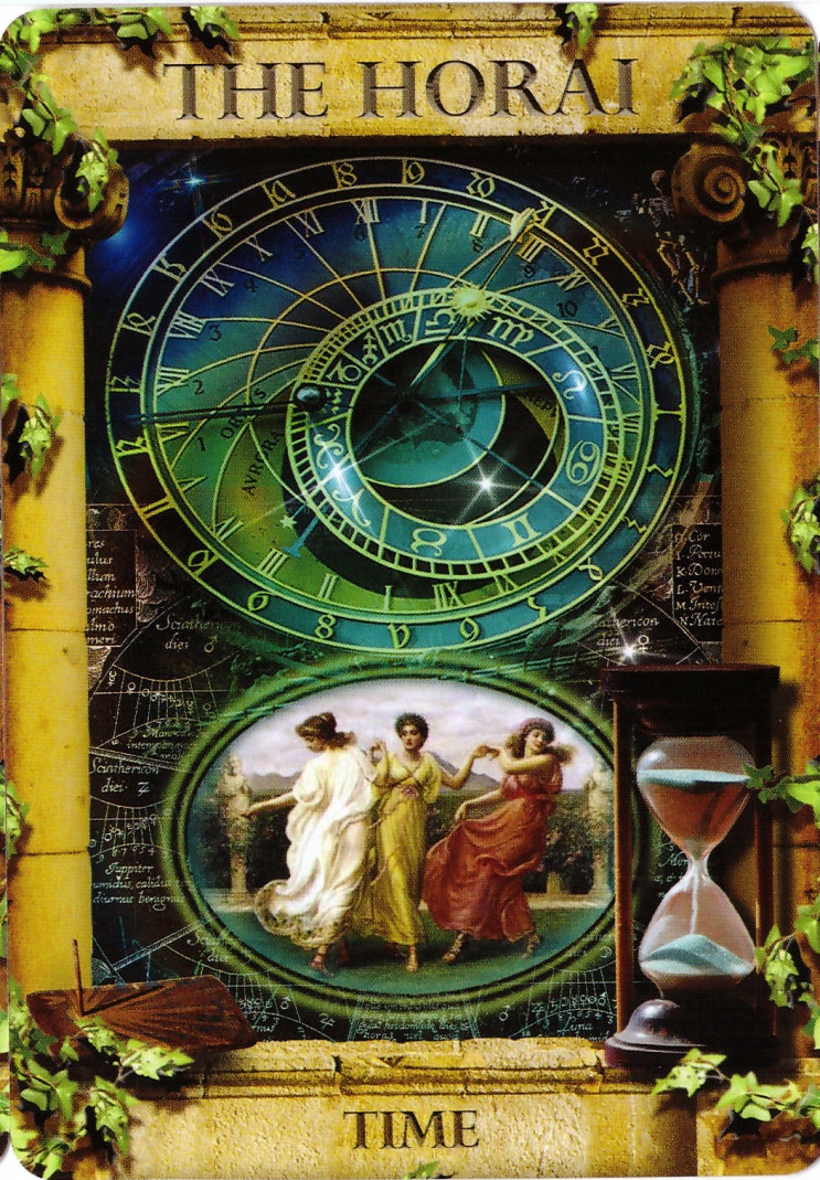 재미있는 타로 사주이야기 (정경진 타로)GREEK MYTHOLOGY READING CARDSTHE HORAI(호라이) 계절의 ...