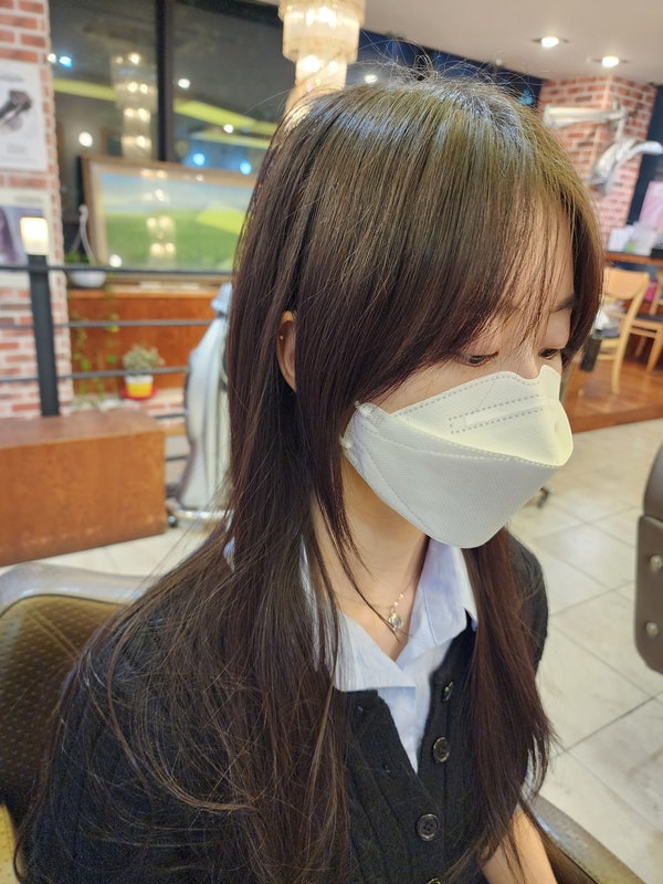 답십리역 미용실 여자 긴 머리 스타일링 간단하게 핑크에이지 가발로 변신 고아라헤어케어 2호점 네이버 블로그