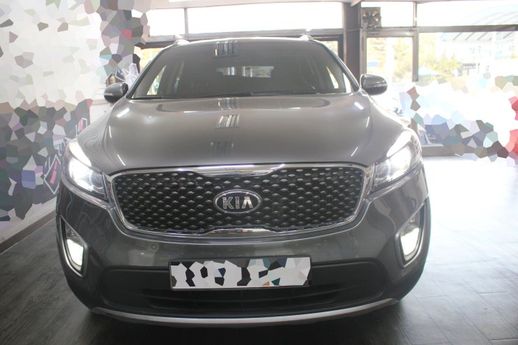 올 뉴 쏘렌토 전조등 합법인증 LED 교체 (국토부 인증) _CARZIP 카집 : 네이버 블로그