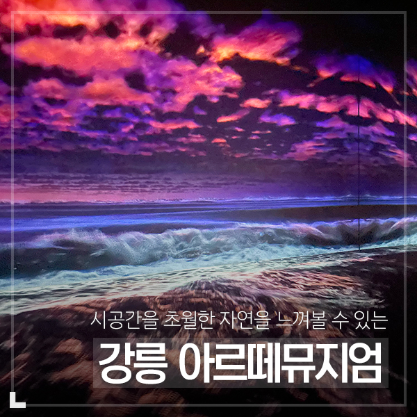강릉 가볼만한곳 시공간을 초월한 자연을 느껴볼 수 있는 몰입형 미디어아트 전시관 강릉 아르떼뮤지엄 네이버 블로그