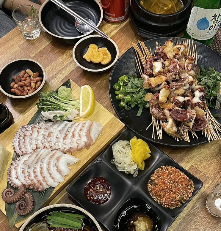 대구 삼덕동 이자카야 오빠뻘 문어튀김and문어숙회 맛집 네이버 블로그