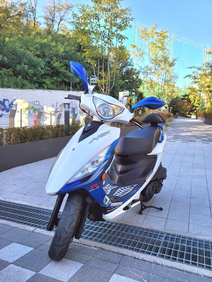 입문용 시내 주행에 최적화 스프린터 중고스쿠터 왕자 연비 스즈키 넥스125 : 네이버 블로그