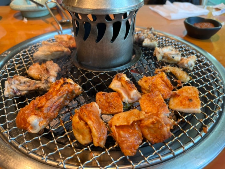 맛있는 춘천 숯불닭갈비 맛집 춘천샘밭닭갈비 깔끔해서 단체식사하기도 좋은 곳 네이버 블로그