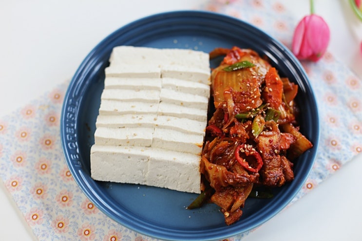 백종원 돼지고기 두부김치 만드는법 돼지고기김치볶음 레시피 두부김치볶음 네이버 블로그