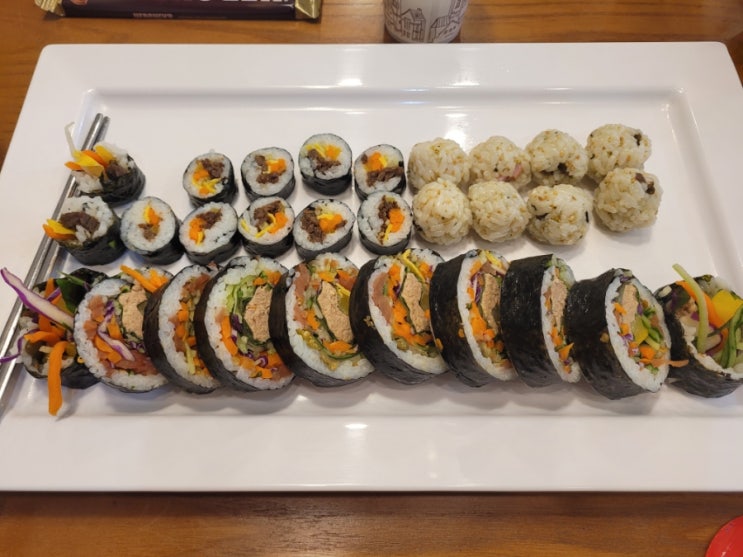 청라 프리미엄 김밥 선물용 어린이김밥 : 영미화김밥 청라점 : 네이버 블로그