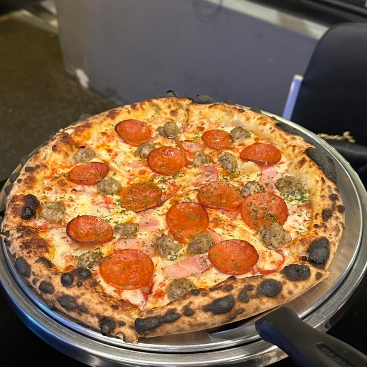 삼각지역 용리단길 웨이팅 없는 맛집 범스피자🍕 네이버 블로그