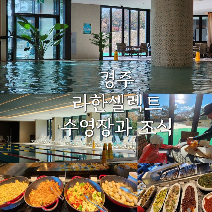 라한셀렉트 경주 조식과 놀지여행의 라한셀렉트 수영장 후기 네이버 블로그