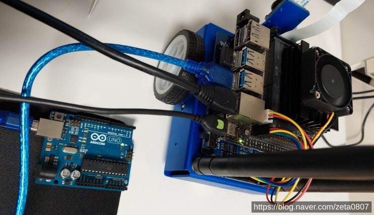 rosserial 예제 중 LED blink Jetson에서 확인 성공 : 네이버 블로그