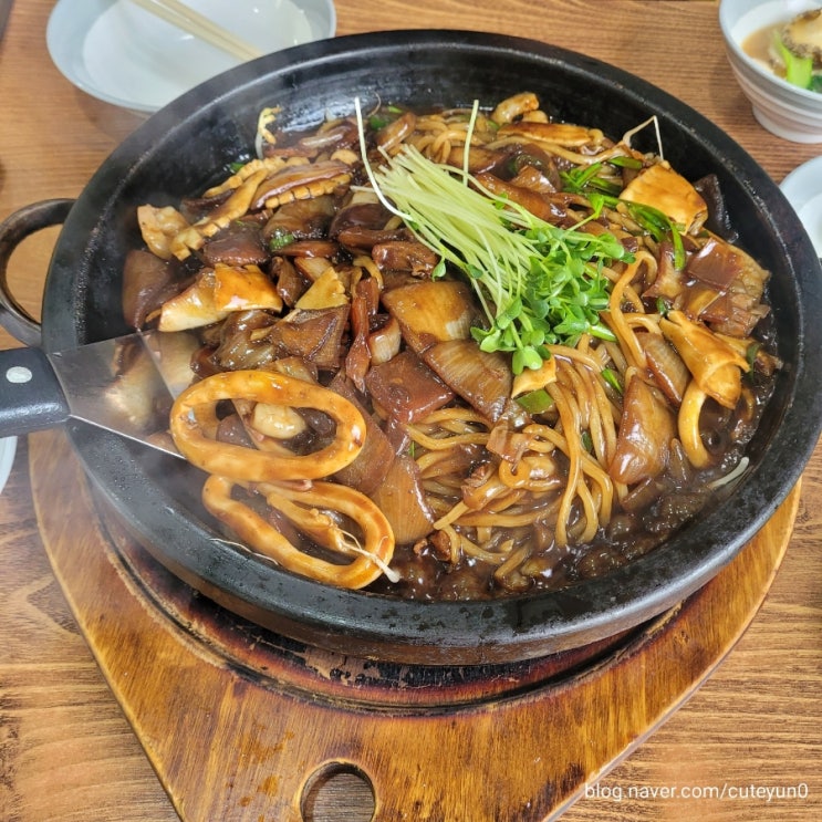 안산 화정동 먹자촌 맛집 챔피언돌판짜장 먹고왔어요 네이버 블로그