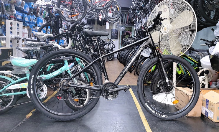 용인자전거수지자전거분당자전거 입문용 Mtb 시마노 21단 기어 시마노 유압디스크 브레이크 2022년 스타카토 275