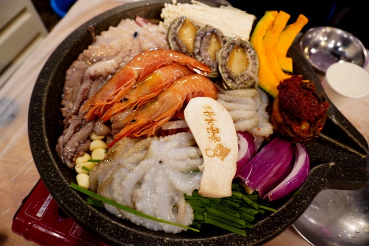 여수 돌문어상회 낭만포차거리 맛집 돌문어삼합 내돈내산 네이버 블로그